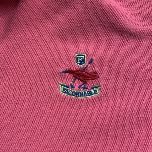 Faconnable | Shirts | Vintage Faconnable Polo Bird Logo Euc | Poshmark